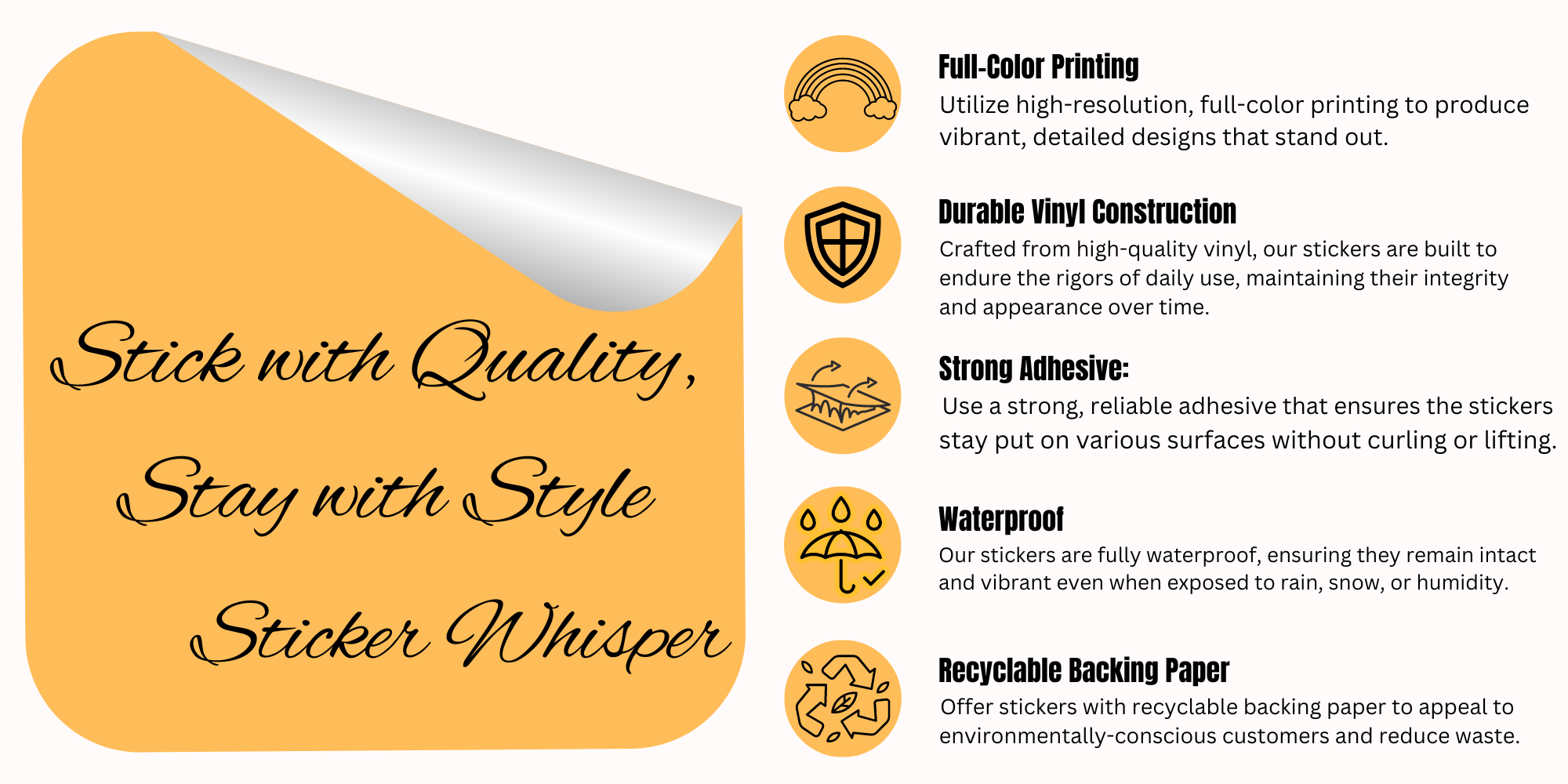 Sticker Whisper Custom Stickers